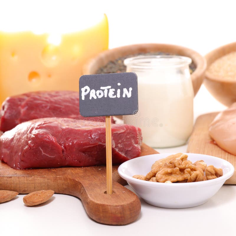 Food high in protein stock photo. Image of selection - 98916790