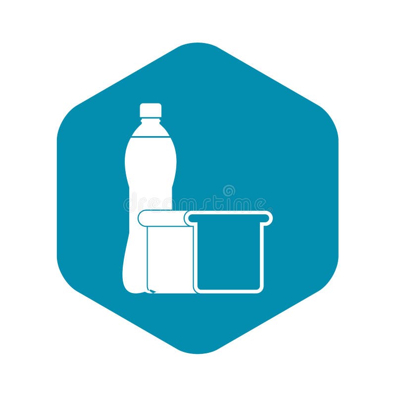 Food icon, simple style stock vector. Illustration of freshness - 154796988