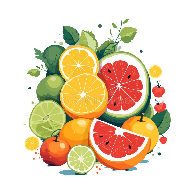 Flavors in Focus Culinary Vector Elements Stock Image - Image of skill ...