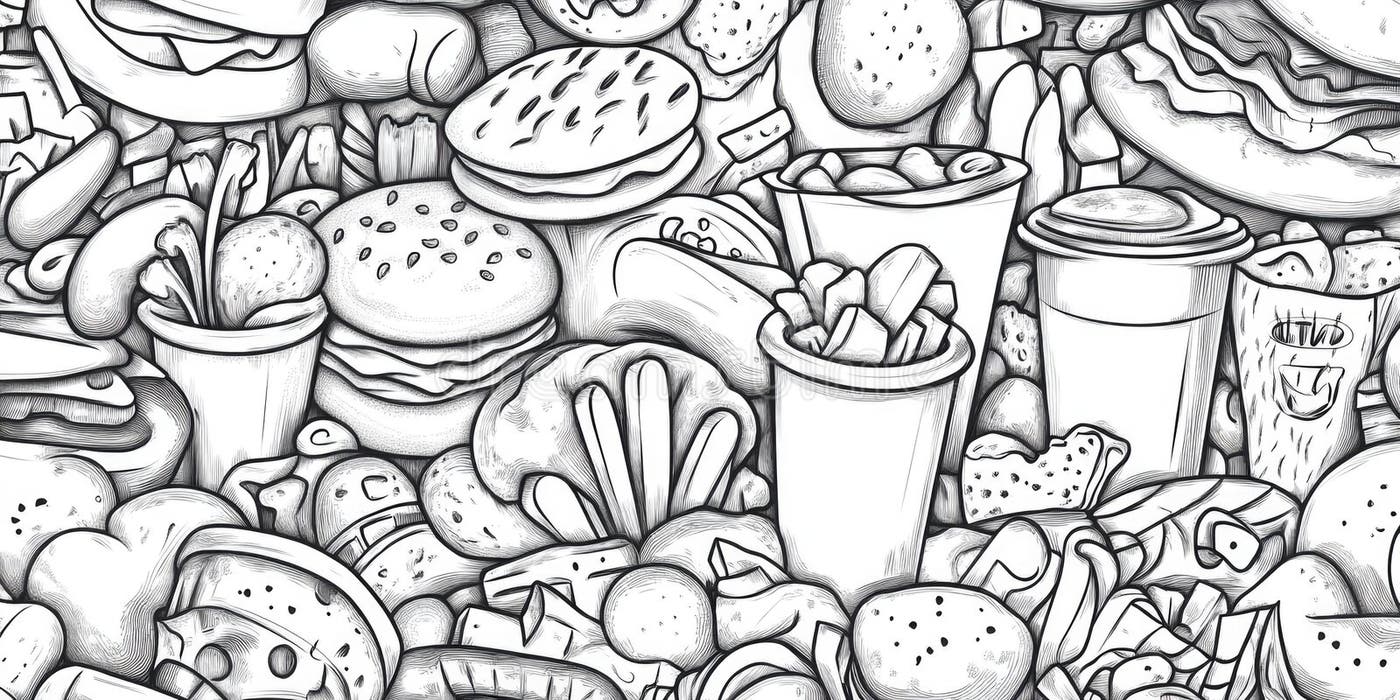 Easy Burger Drawing Stock Photos - Free & Royalty-Free Stock Photos ...