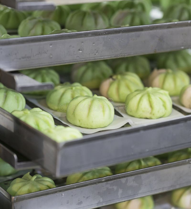 Food High Technology Manufacturing with Automatic Machine Stock Photo ...