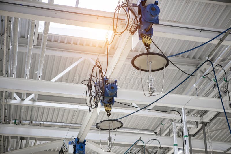 Food Industry, Processing of Whey into Milk Powder Stock Image - Image ...