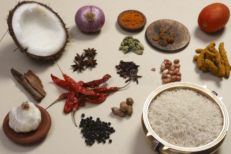 Food Ingredient mixture stock photo. Image of saffron - 38457940