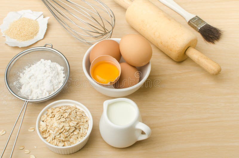 Food ingredient stock image. Image of bakery, recipe - 58634815