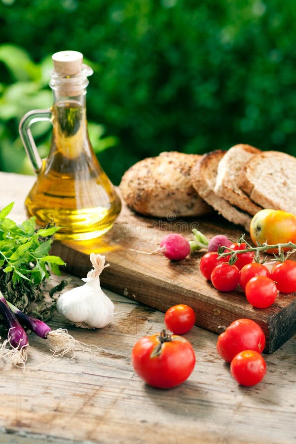 Food ingredients stock photo. Image of slice, garlic - 15277552