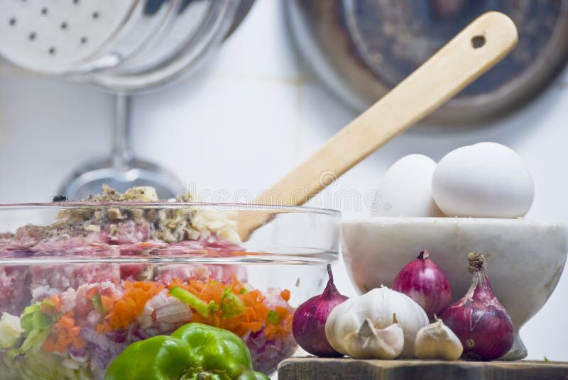 Food Ingredients stock image. Image of food, eating, garlic - 4765223