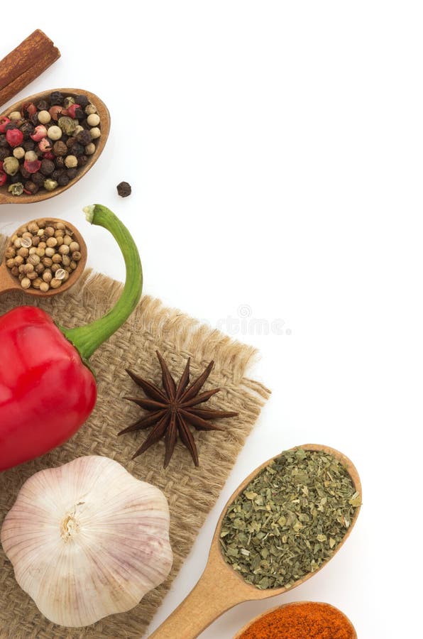 Food Ingredients and Spices Stock Image - Image of cabbage, ripe: 32490411