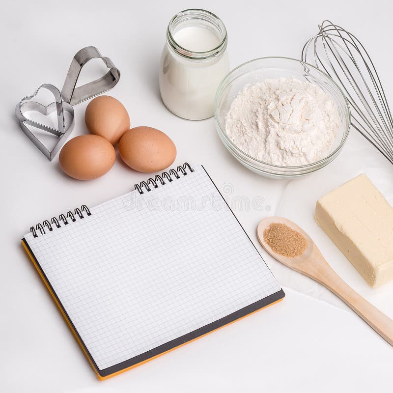 Food Ingredients on the Table Stock Photo - Image of cuisine, culinary ...
