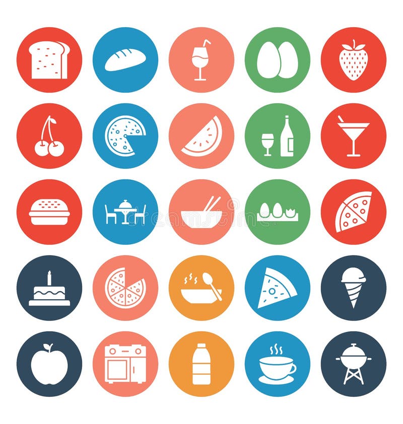 Basic RGB Diet Isolated Vector Icon Which Can Easily Modify or Edit ...