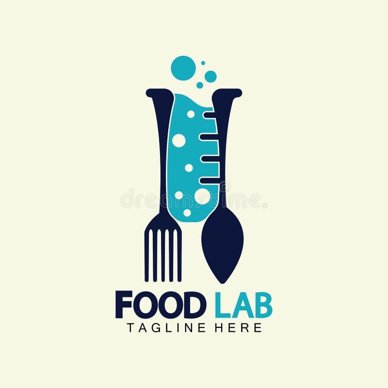 Food Lab Logo Vector Icon Illustration Design Template. Lab Logo Stock ...