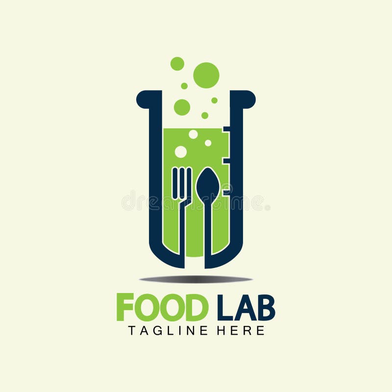 Food Lab Logo Vector Icon Illustration Design Template. Lab Logo Stock ...