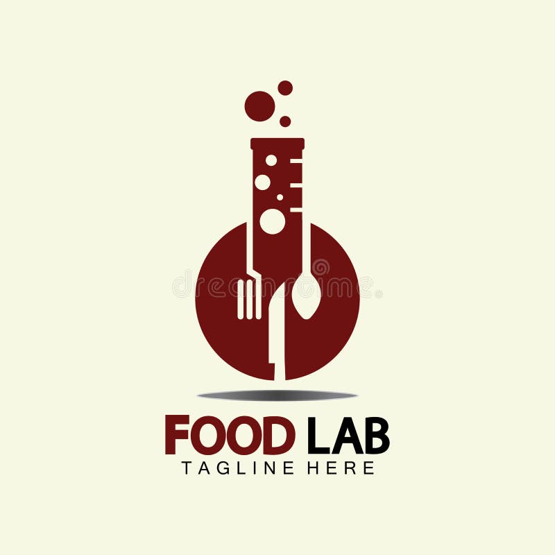 Food Lab Logo Vector Icon Illustration Design Template. Lab Logo Stock ...