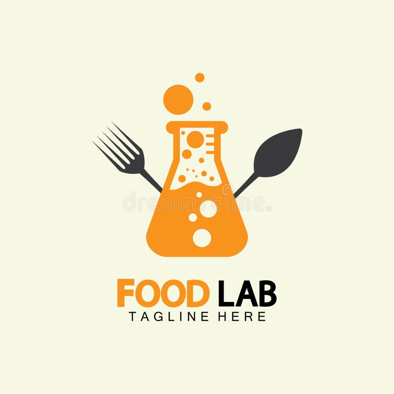 Food Lab Logo Vector Icon Illustration Design Template. Lab Logo Stock ...