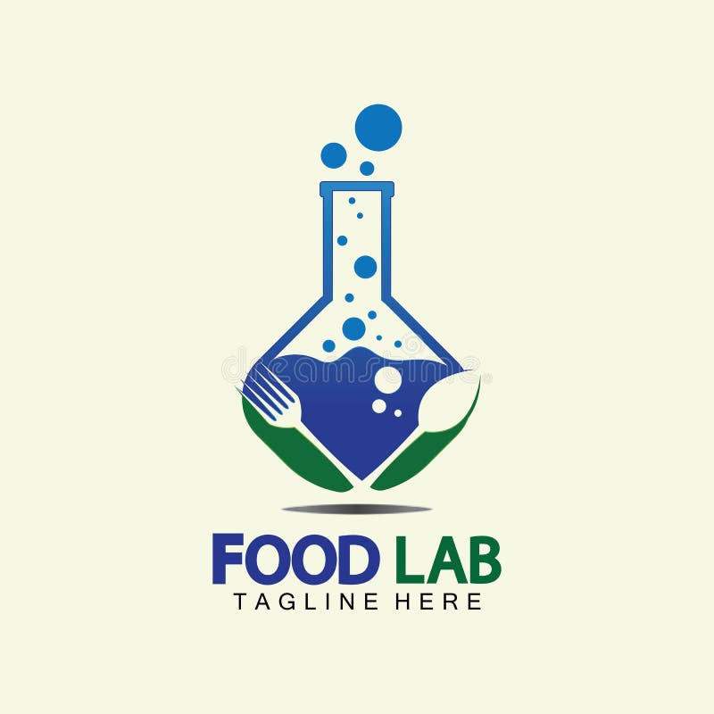 Food Lab Logo Vector Icon Illustration Design Template. Lab Logo.Lab ...