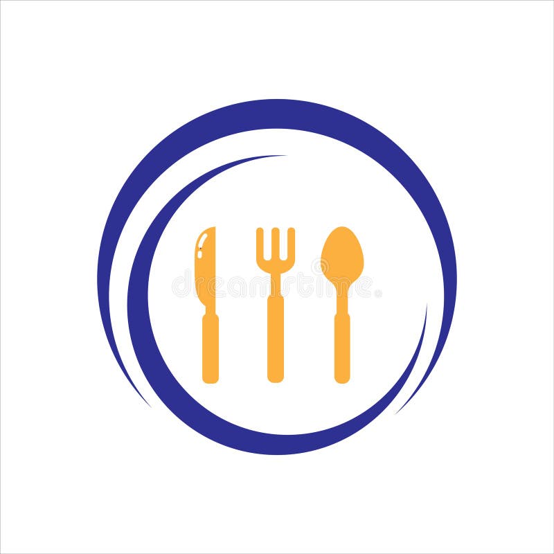 Food Logo Vector Icon stock vector. Illustration of fork - 274387099