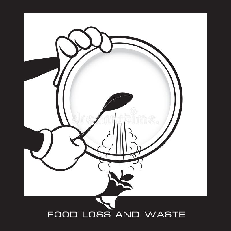 Food Loss Waste Stock Illustrations – 593 Food Loss Waste Stock ...