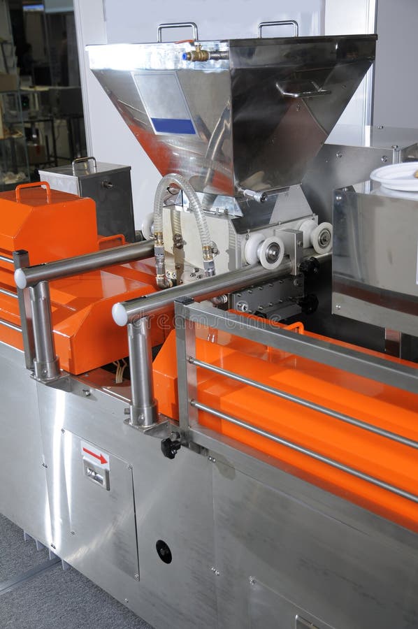 Food machinery. stock photo. Image of cookies, line, speed - 25114988