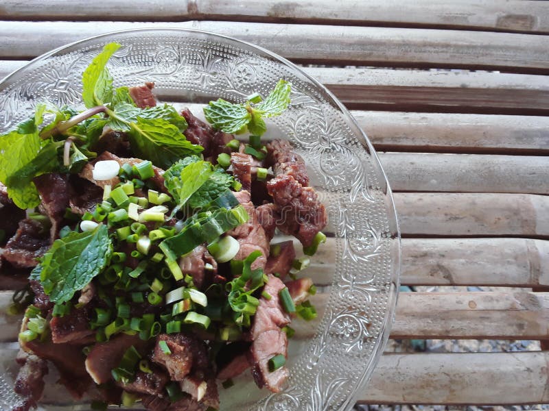 Food Made from Beef Delicious Wood Stock Photo - Image of wood ...