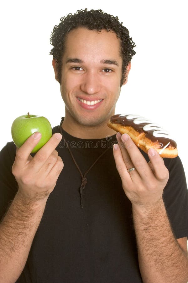 Food Man stock image. Image of fruit, black, healthy, apple - 4416599