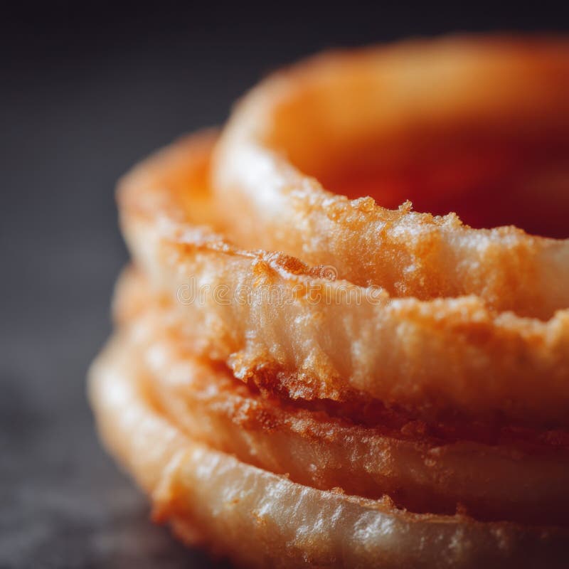 A Food with Many Layers a Single Ring of an Onion Generative AI Stock Illustration ...