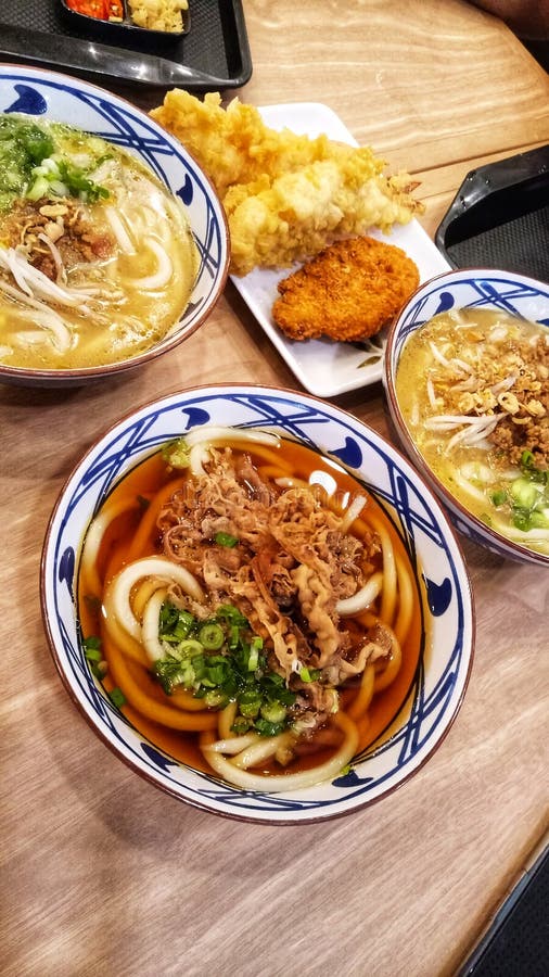 Food Marugame udon japan stock image. Image of meal - 200653149
