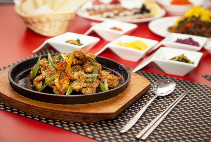 Food Meat Table Photo Restaurant Shot 6 Stock Image - Image of ...