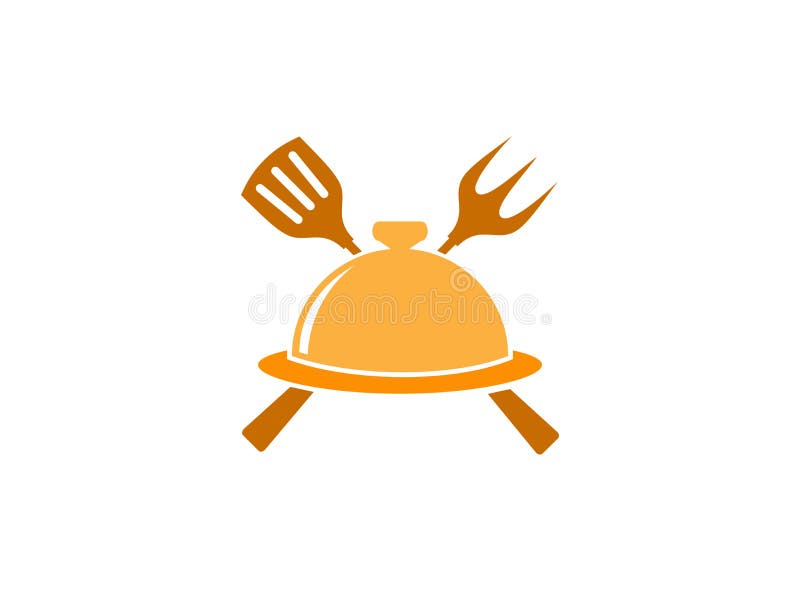 Menu Lunch Time Logo, Fork, Knife, Breakfast Time. Stock Vector ...