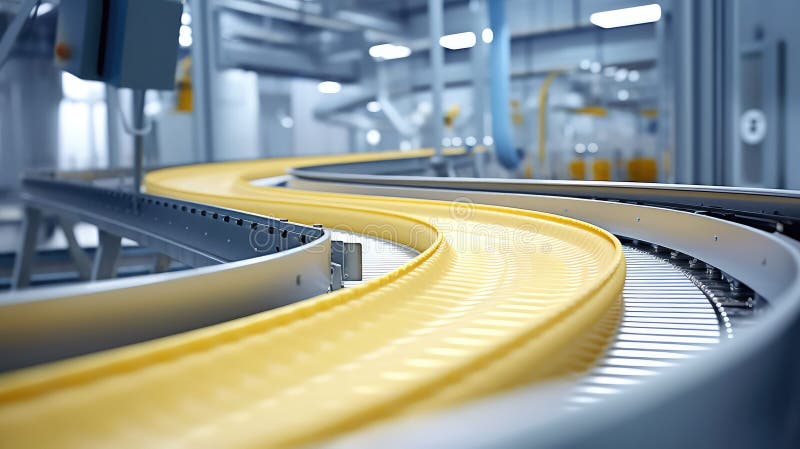 Food modern conveyor belt stock illustration. Illustration of surfaces ...