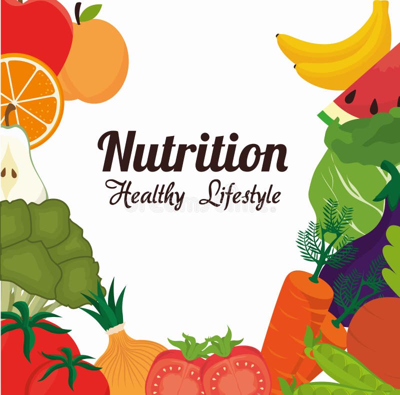 Food and nutrition stock vector. Illustration of products - 66033221