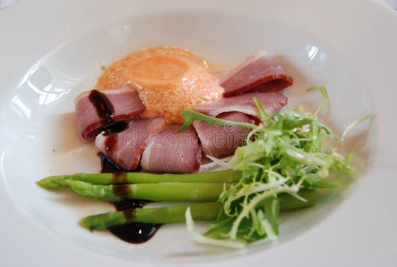 Food on a plate stock photo. Image of gourmet, food, leaf - 2746738