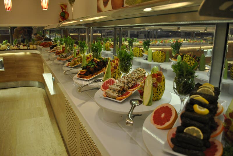 Food on a Plate in a Restaurant Stock Photo - Image of cooking, beef ...