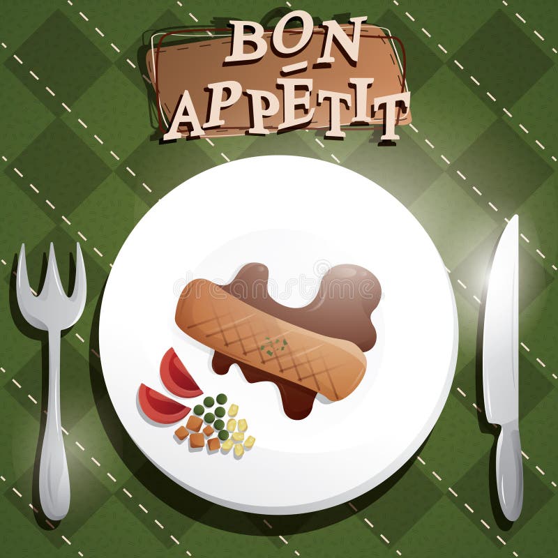 Food Platter. Vector Illustration Decorative Design Stock Vector ...