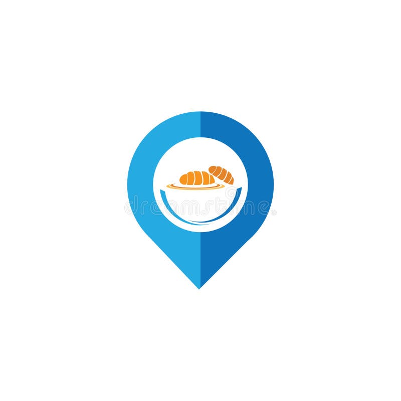 Food Point Logo Designs Concept Vector, Restaurant Logo Designs ...