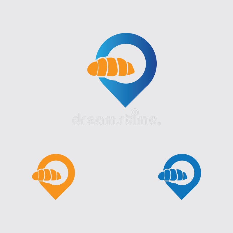 Food Point Logo Designs Concept Vector, Restaurant Logo Designs ...