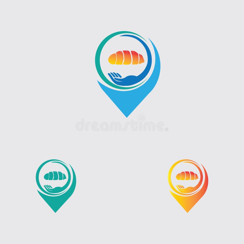 Food Point Logo Designs Concept Vector, Restaurant Logo Designs ...