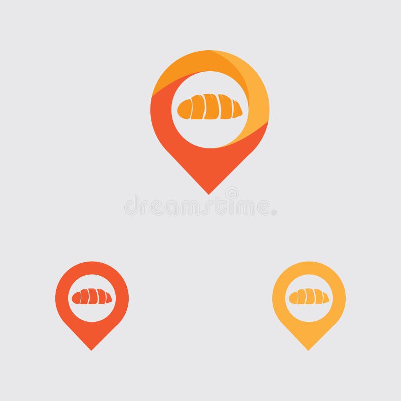 Food Point Logo Designs Concept Vector, Restaurant Logo Designs ...