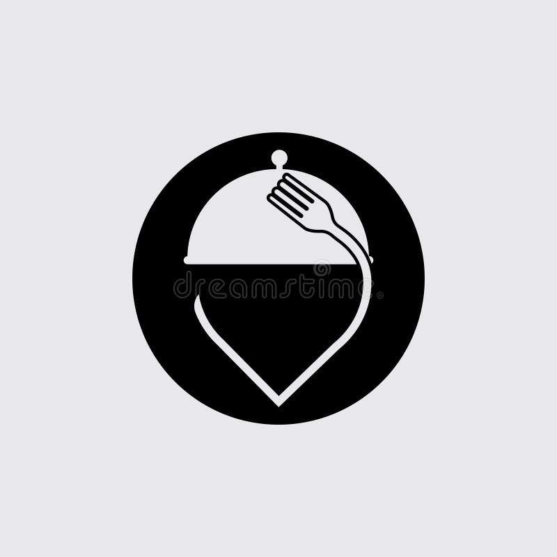 Food Point Logo Designs Concept Vector, Restaurant Logo Designs ...