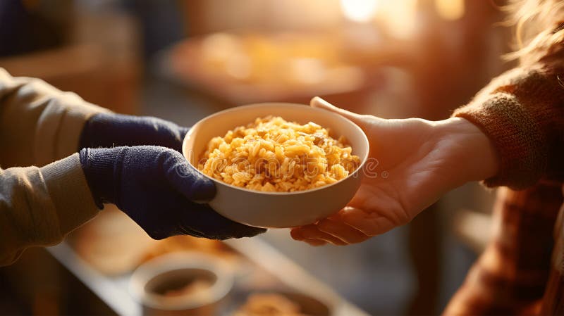 Food for the Poor. the Concept of Social Life Stock Image - Image of ...