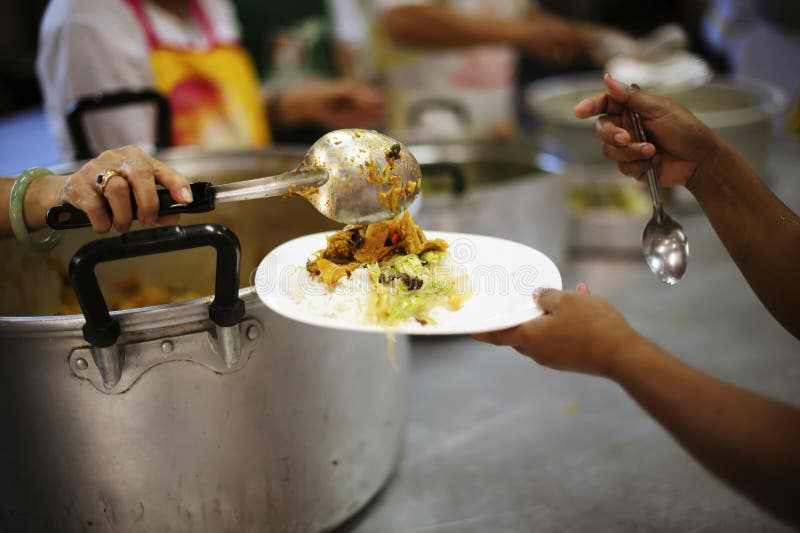 Food for the Poor : Concept Tackling Hunger and Food Stock Photo ...