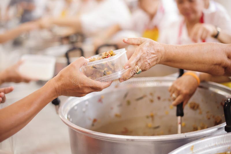 Food for the Poor To Feed the Hungry Stock Image - Image of children ...