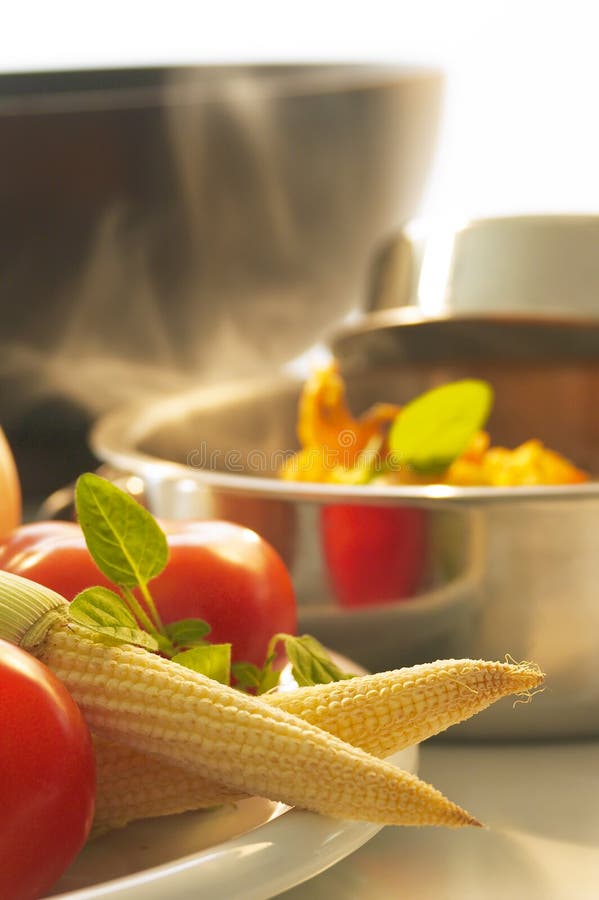 Food preparation stock photo. Image of salad, cook, plate - 13432072