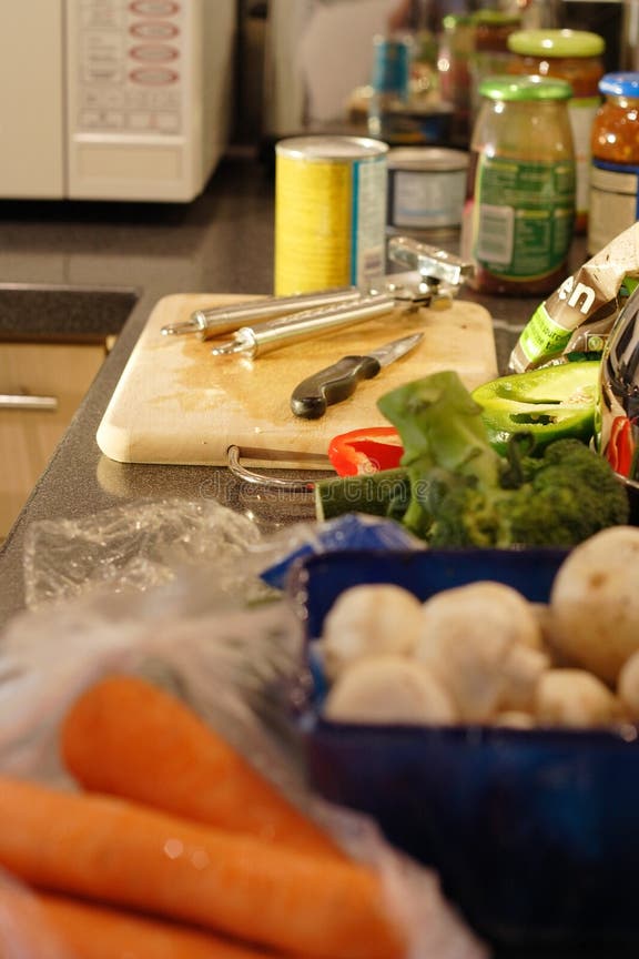 Food preparation stock image. Image of prep, chop, preparing - 1477129