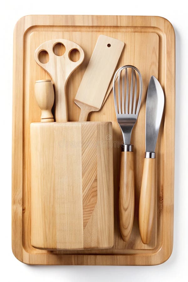 Food Preparation Tool and Kitchen Utensils Concept with Close-up on ...