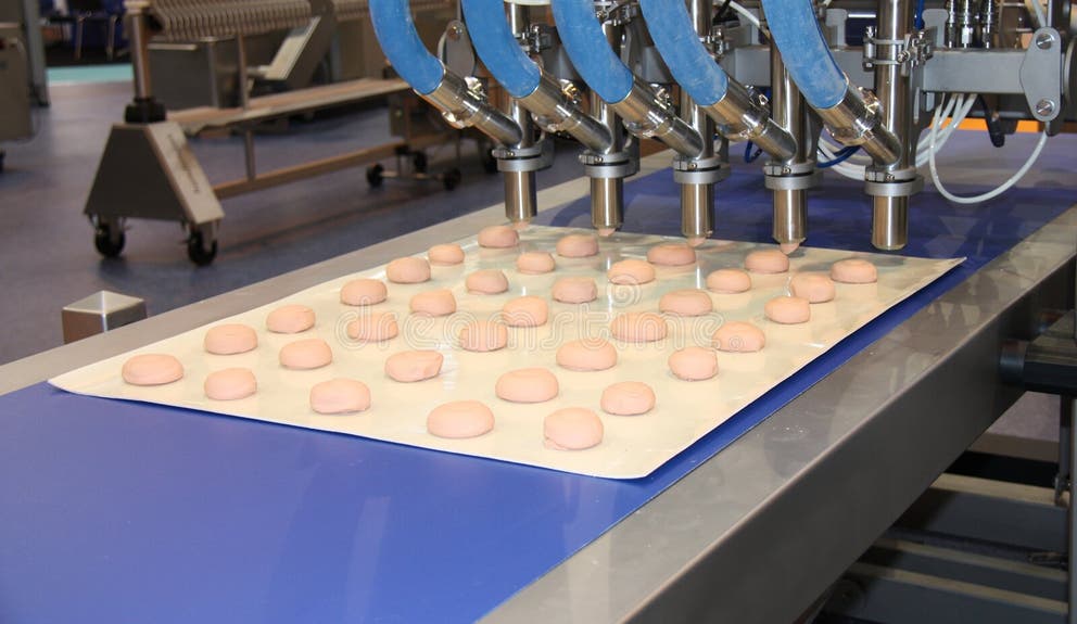 Food Processing Machine. stock photo. Image of food, nozzles - 26233226