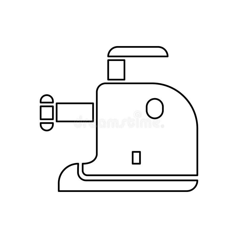 Food Processor Black White Stock Illustrations – 465 Food Processor ...
