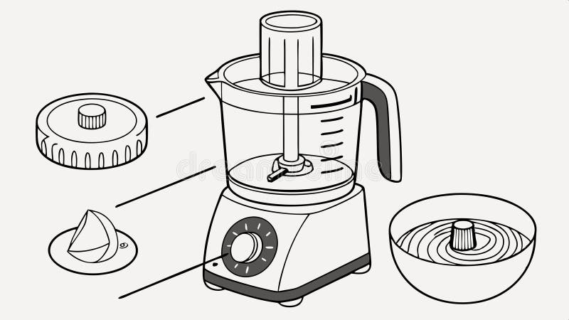 Food Processor Kitchen Tool, Appliance and Cooking, Food Preparation ...