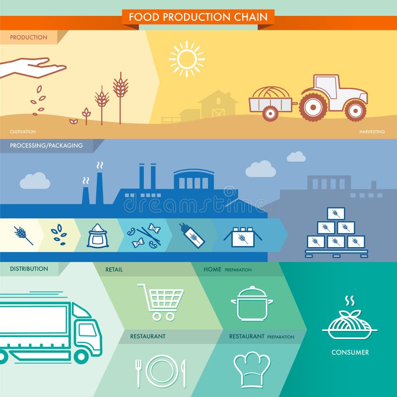 Food Chain Design Stock Illustrations – 2,812 Food Chain Design Stock ...