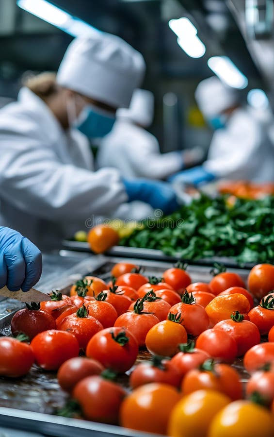 Food Quality Control Team Monitoring Contamination, Using Cutting-edge ...