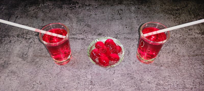 Food and Red Drink Backdrop Interior Design Creativity Beutiful ...