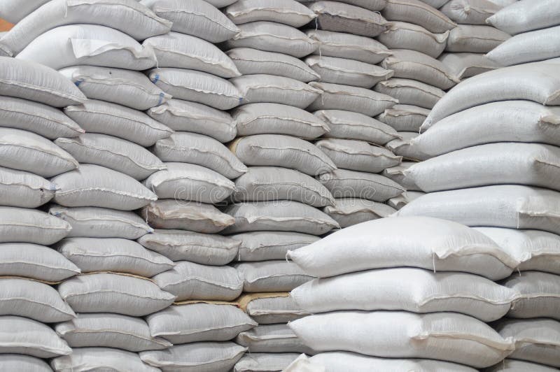 Food in sacks stock image. Image of sacks, isolated, industrial - 37676259